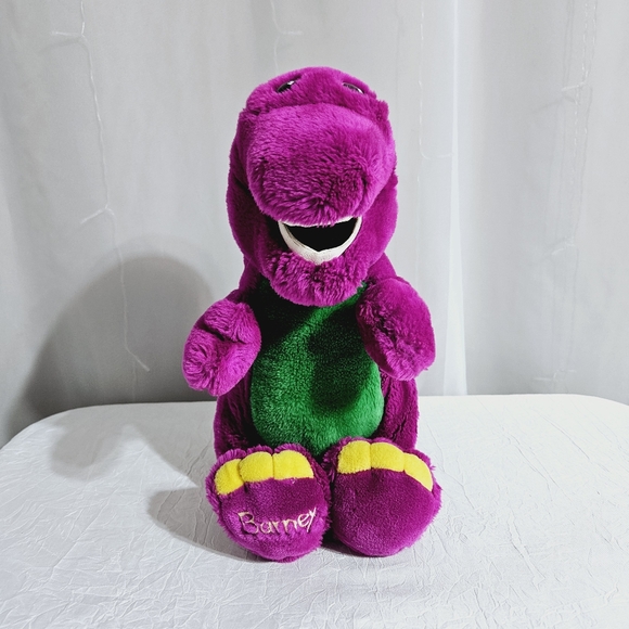 Barney | Toys | Vintage Barney The Purple Dinosaur Plush 992 | Poshmark